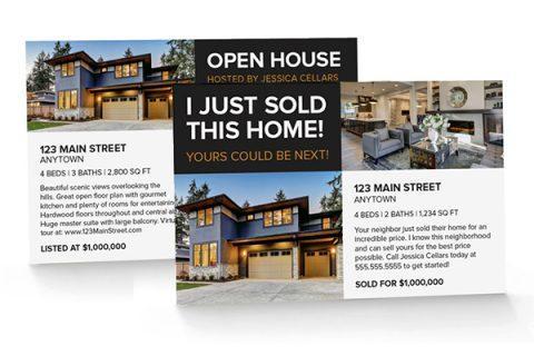 Real Estate PostCards Up To Date - Online Quality Printing